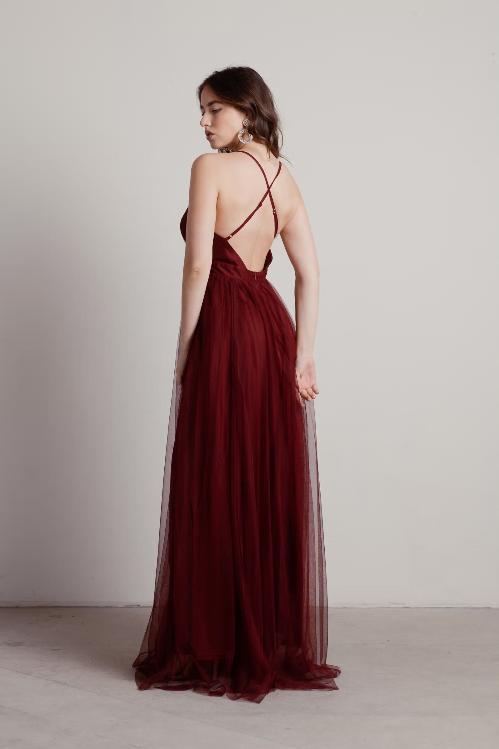 Here To Slay Plunging High Slit Maxi Dress - Emerald - C$ 251 | Tobi CA