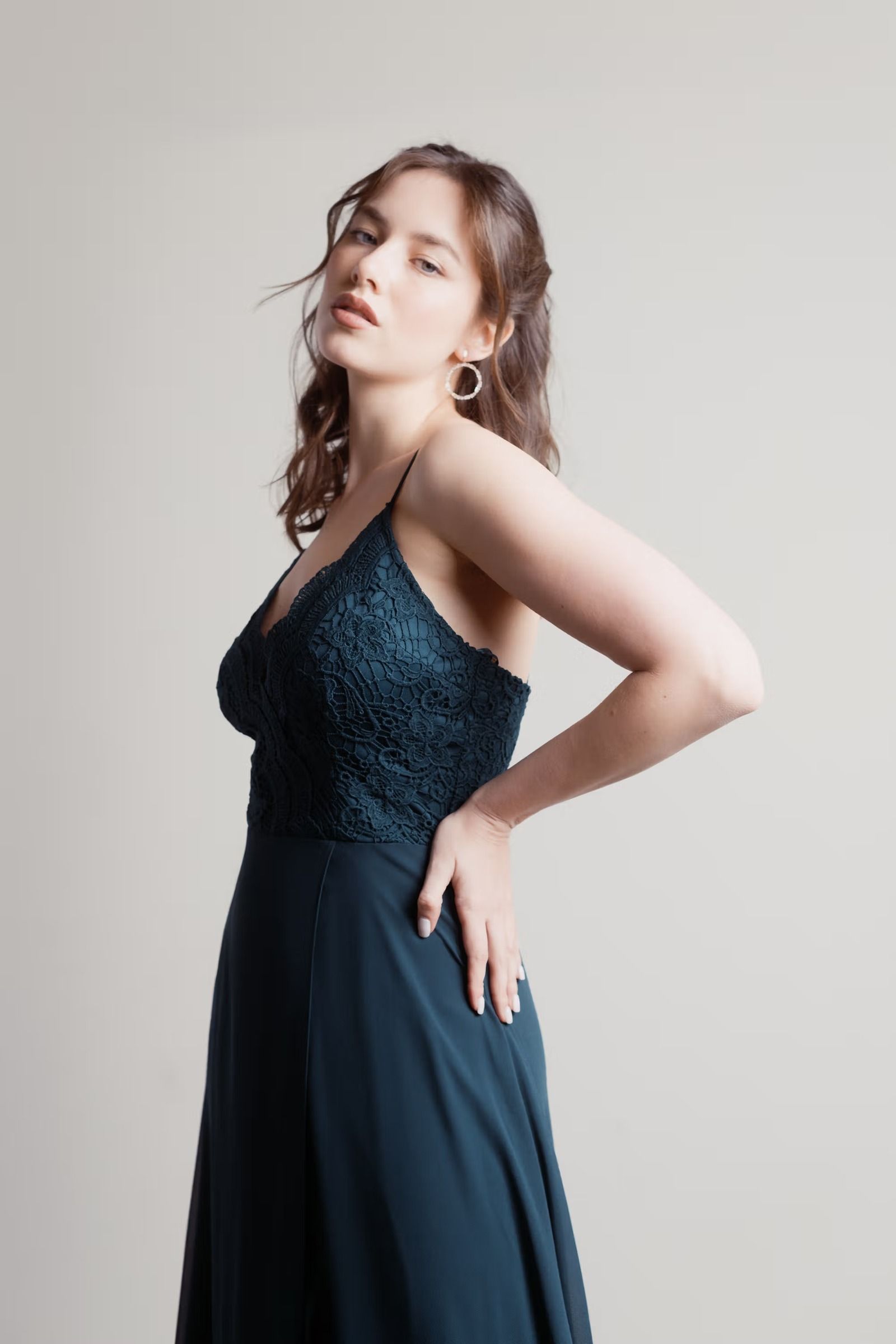 Burgundy Maxi Dress - Red X-Back Dress - Lace High Slit Dress