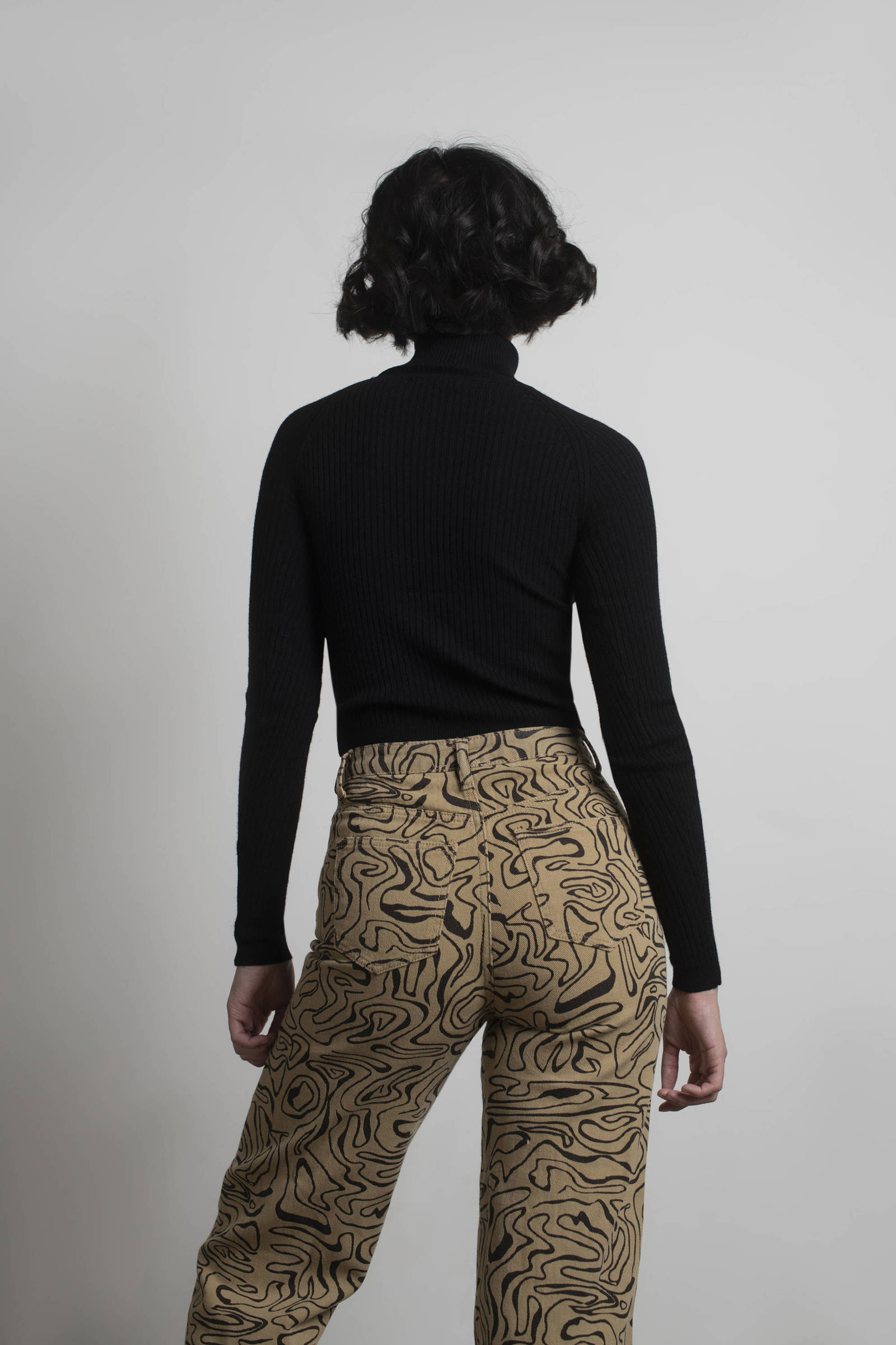 Stick Around Turtleneck Sweater - Black - $15 | Tobi US