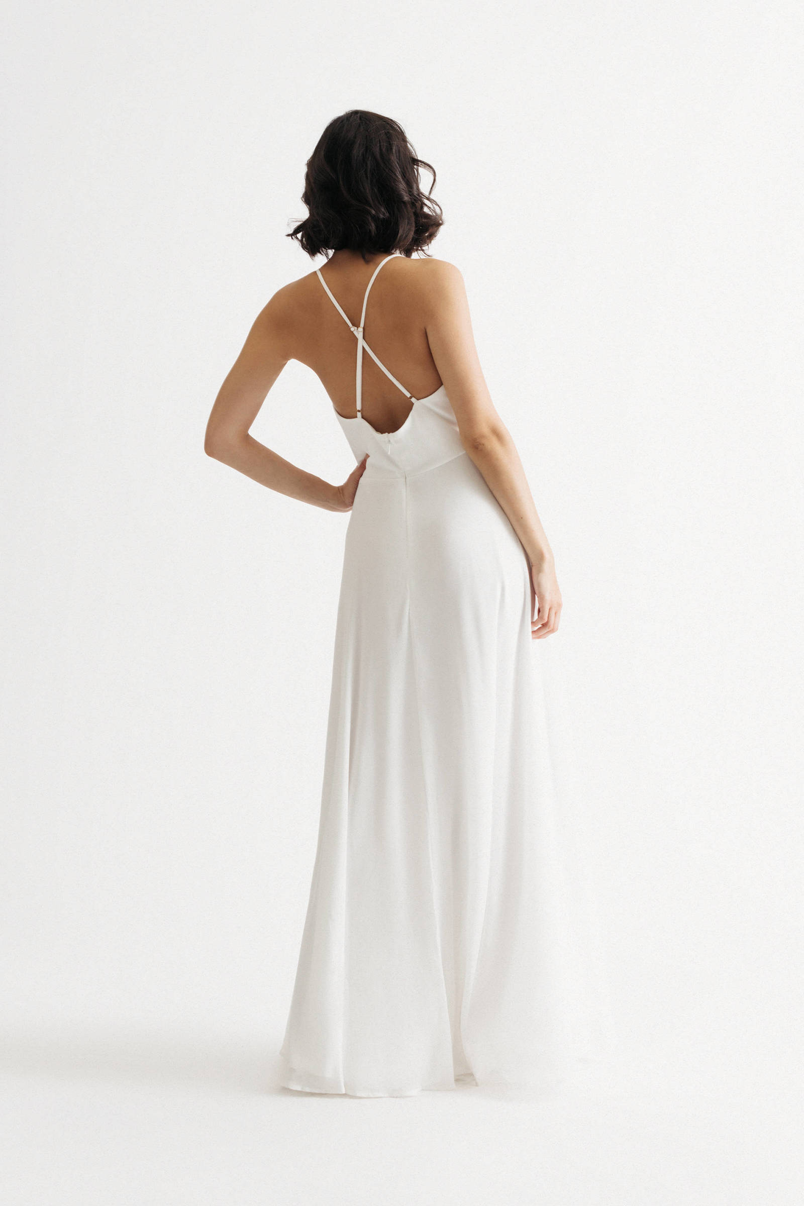 Bring Me Closer Halter High Slit Maxi Dress - Hunter Green - $158 | Tobi US
