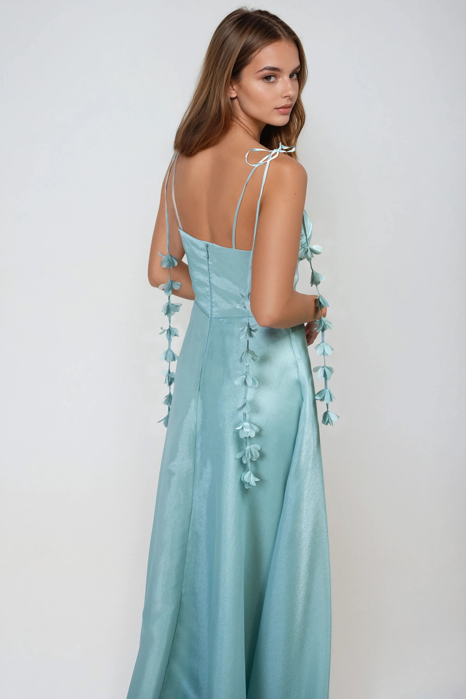 Enchanted By You Sweetheart Corset Maxi Dress - Seafoam - $57 | Tobi US