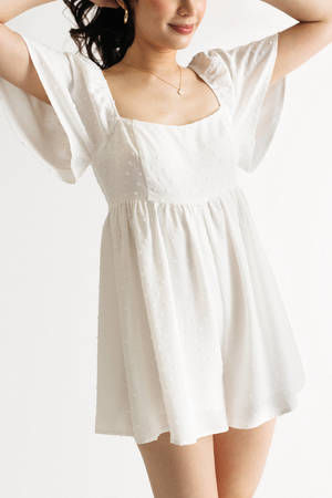 White Rompers for Women - Cute White Rompers | Tobi