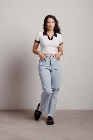 White Crop Tops for Women | Tobi